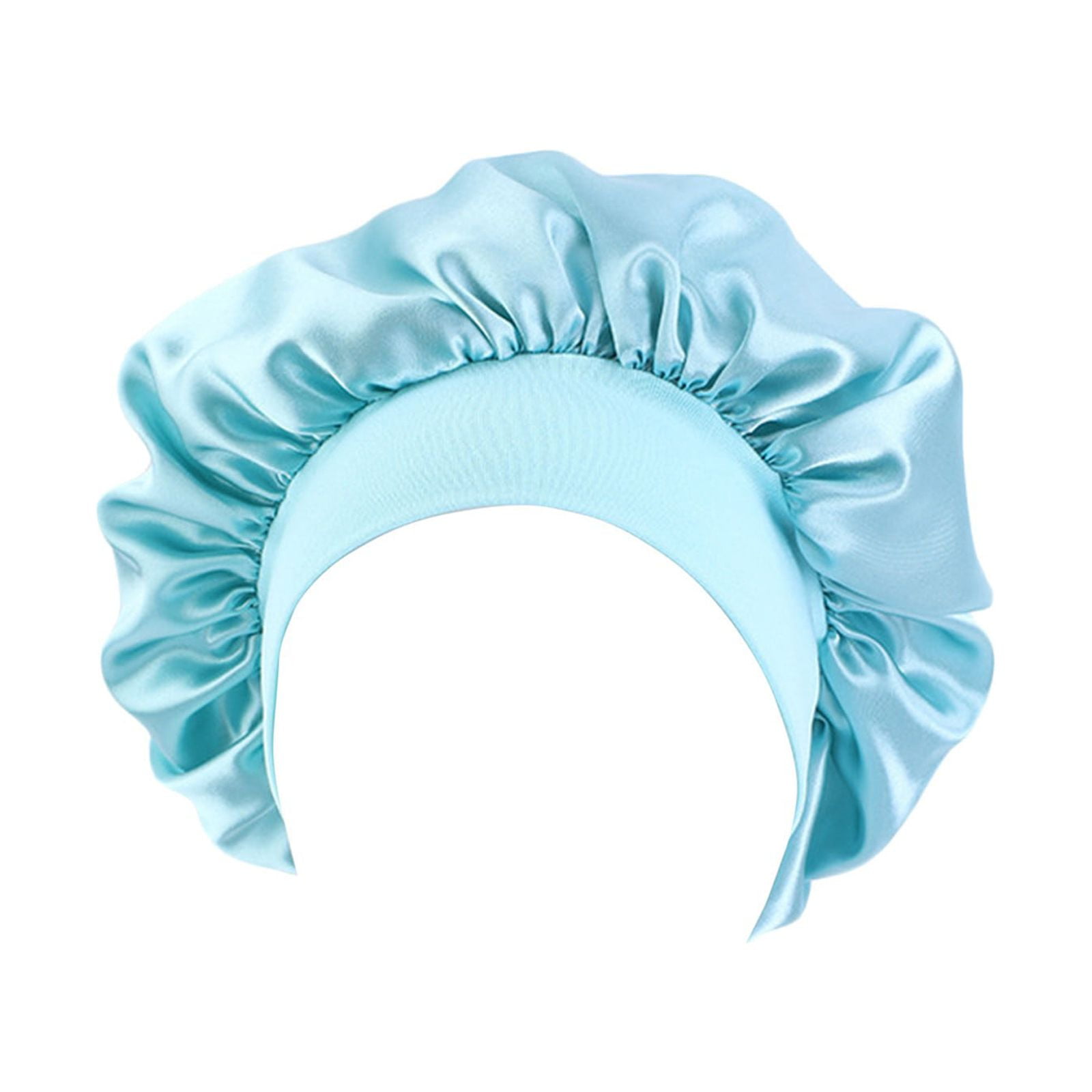 2DXuixsh Women's Waterproof Rain Hat Satin Bonnet Adjustable Head Size ...