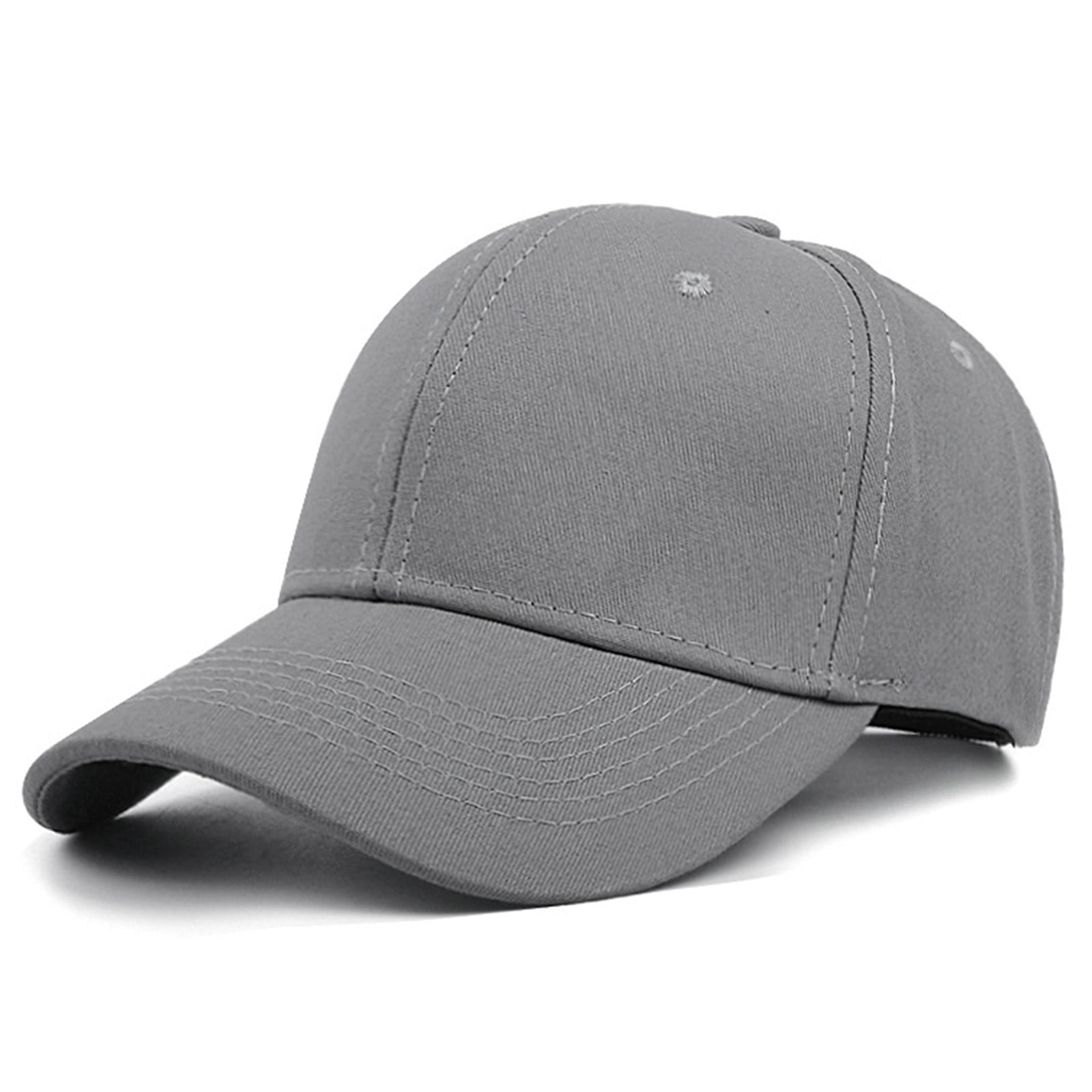 2DXuixsh Womens Baseball Cap Men's Visor Hat Blank Adjustable Brim High ...