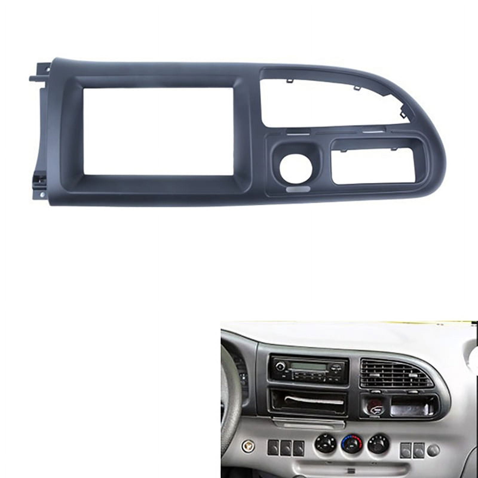 2Din Car CD Radio Stereo Fascia Panel Frame DVD Frame Panel Adaptor ...