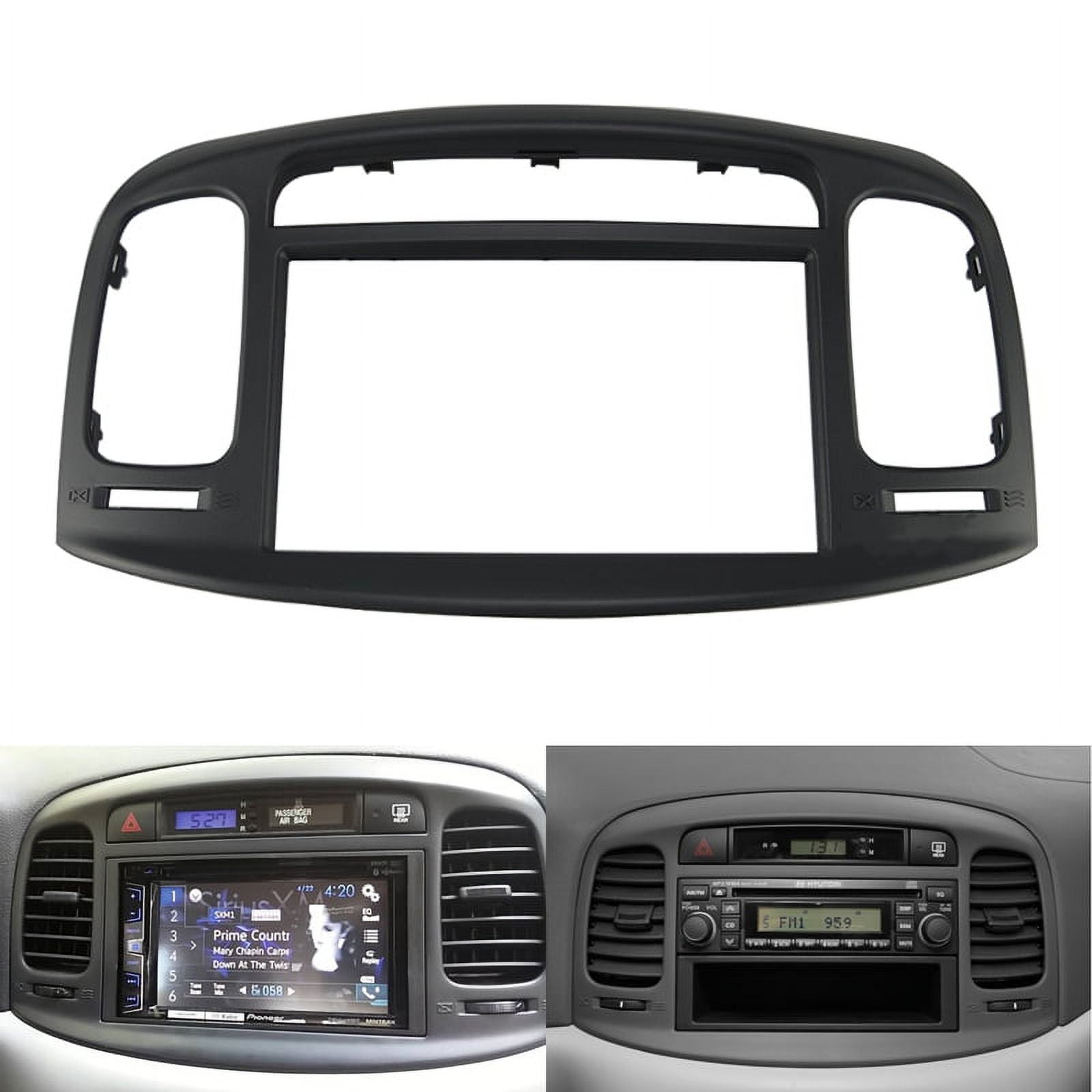 2Din Car Radio Fascia for 09-12 Stereo Frame Plate Adapter Mounting ...