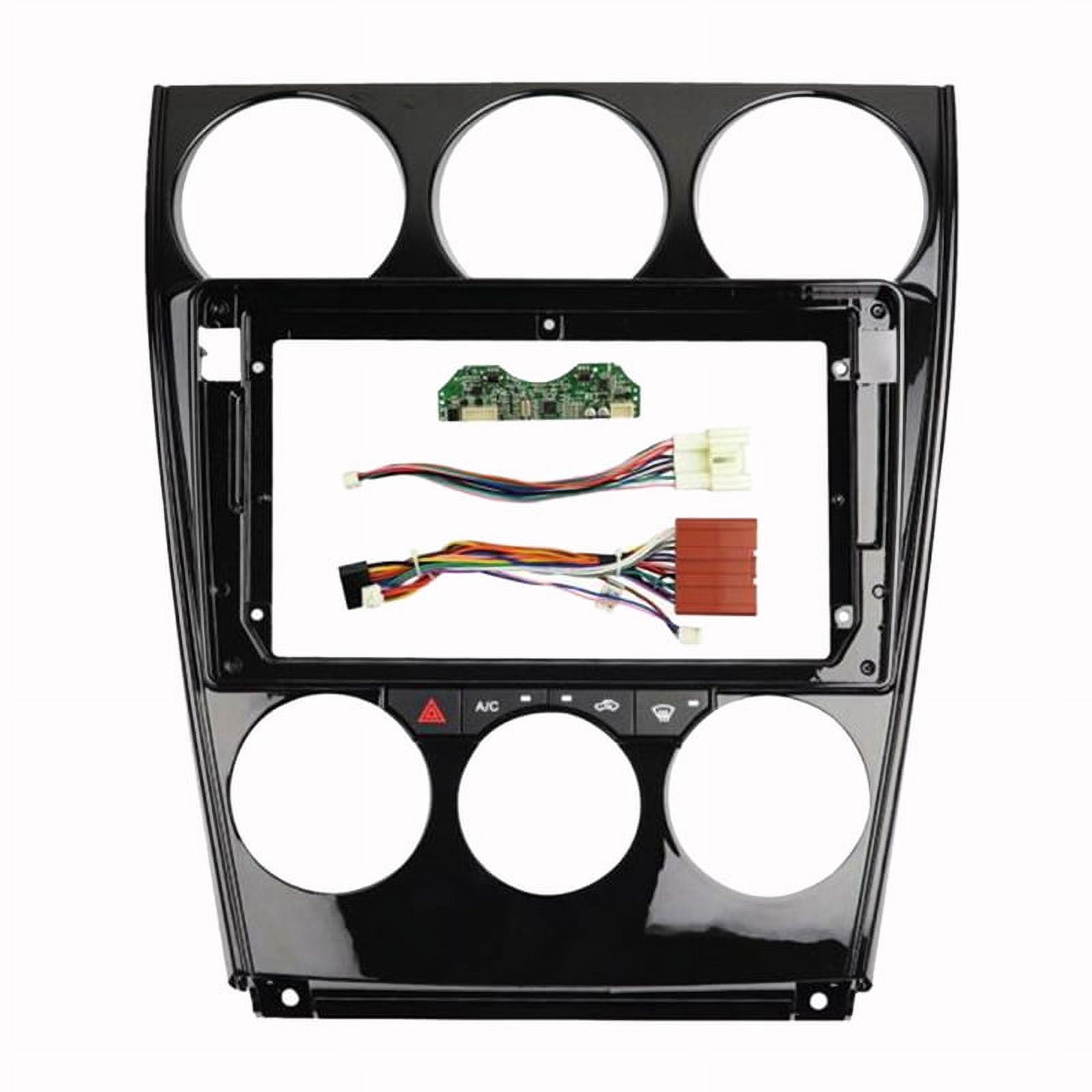 2Din Car Radio Fascia for 6 Stereo Frame Plate Adapter Kit - Walmart.com