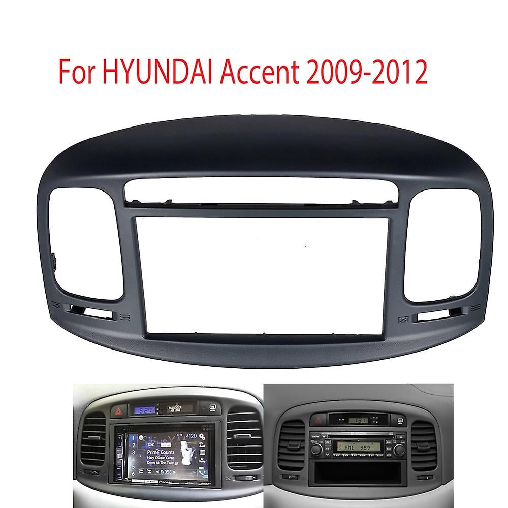 2Din Car Radio Fascia for HYUNDAI Accent 09-12 DVD Stereo Frame Plate ...
