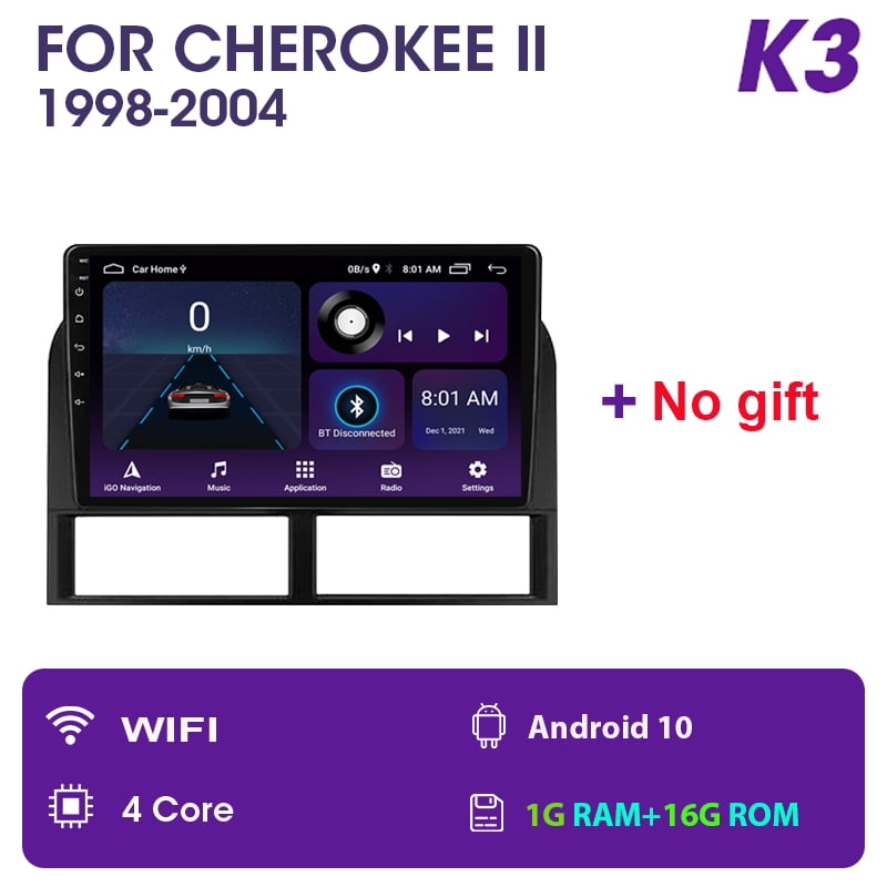 2Din Car Radio Multimedia Video Player For Jeep Grand Cherokee II WJ ...