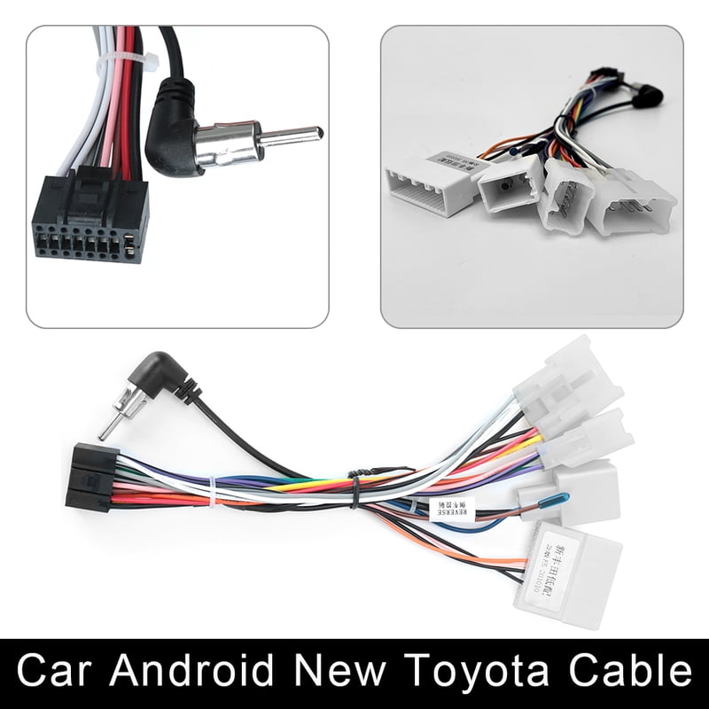 2Din Stereo ISO Cable Radio Android Player Car Accessories for VW ...