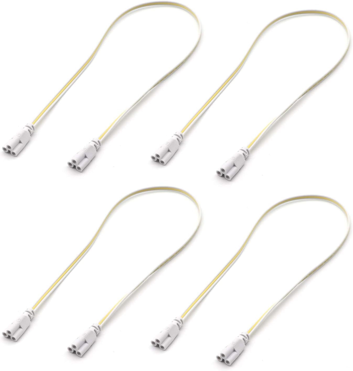 2FT 24inch T5 T8 Tube Light Fixture LED Linkable Cords, Double end ...
