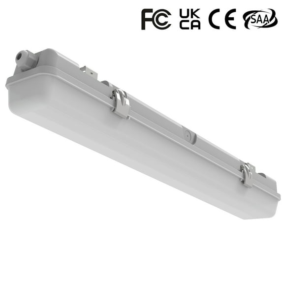 2FT LED Vapor Tight Light, IP65 IK08, 10W(1250lm)/20W(2500lm ...