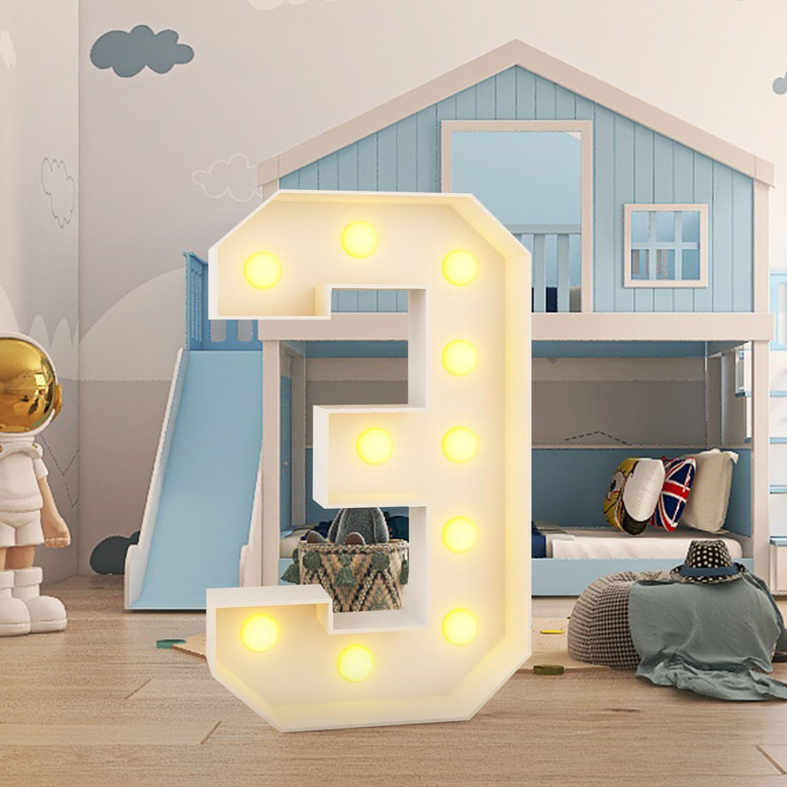2FT Marquee Numbers,DIY Light Up Numbers for Birthday Decorations ...