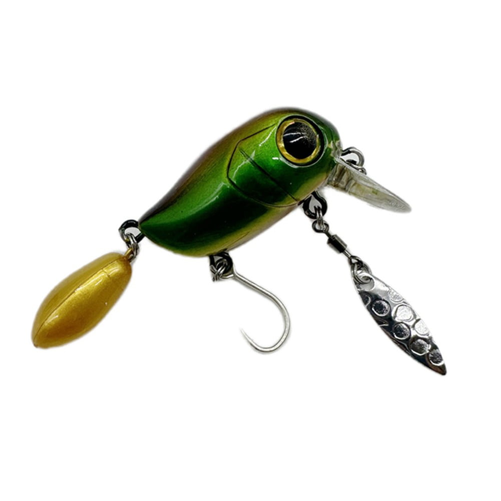 2G/30Mm Floating Minnow Top Water Hard Bait Knotty Micro Crankbait ...