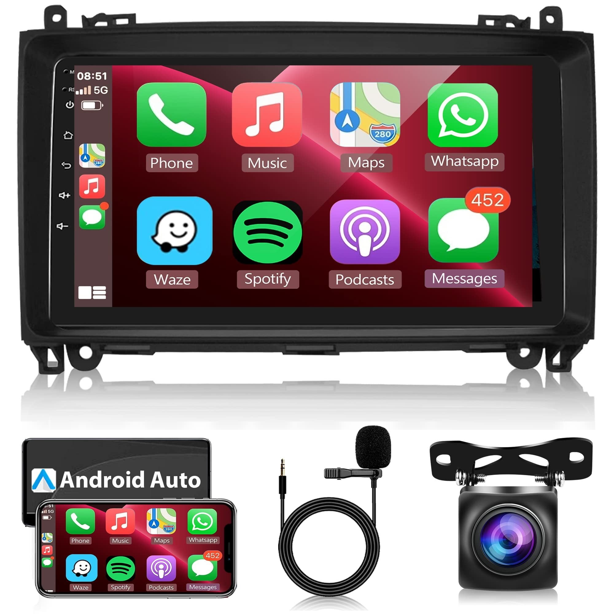 2G 64G Android Car Stereo for Mercedes Benz W169 W245 B160 B170 B180 ...