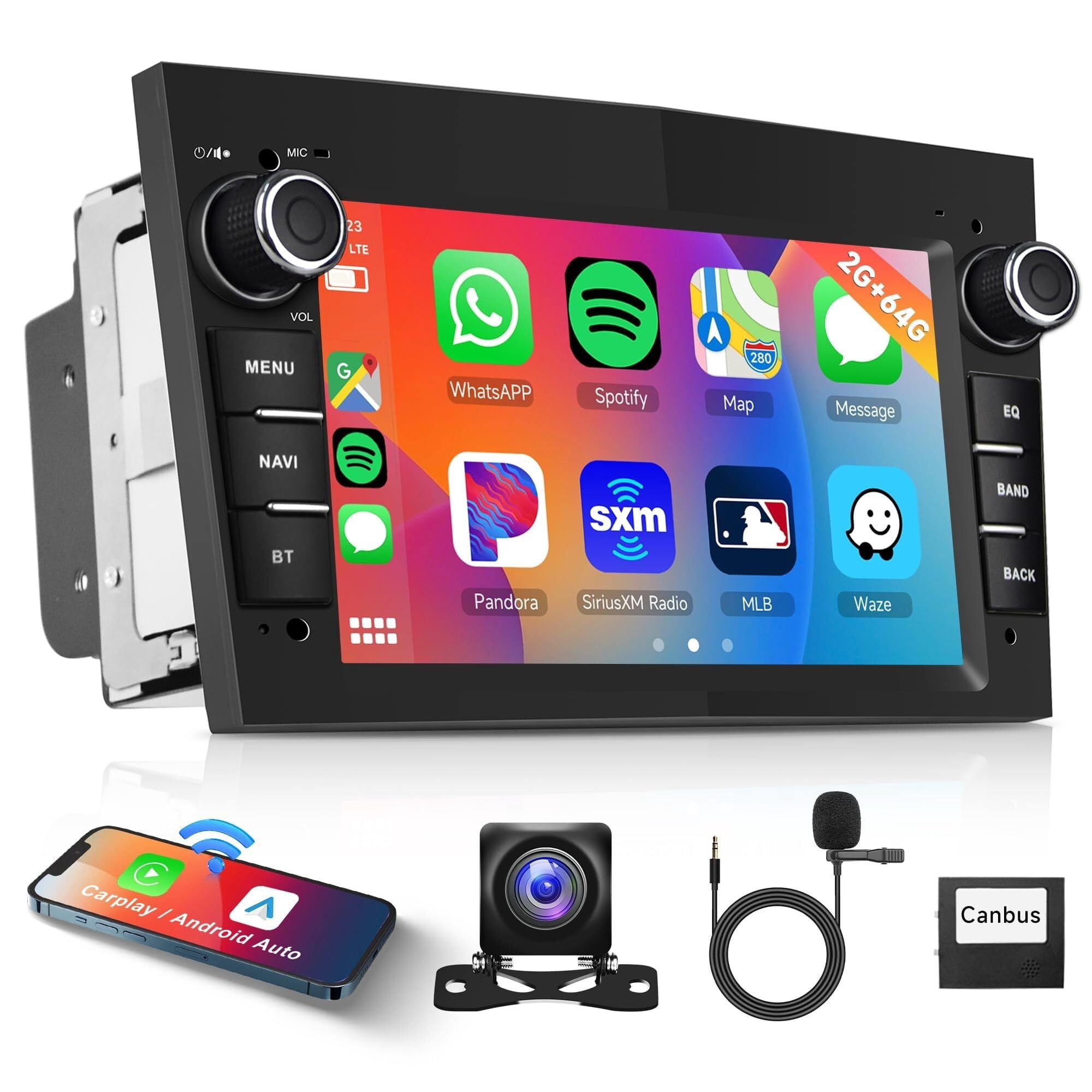 2G 64G Android Car Stereo for Opel Astra Corsa Vauxhall Meriva Zafira ...