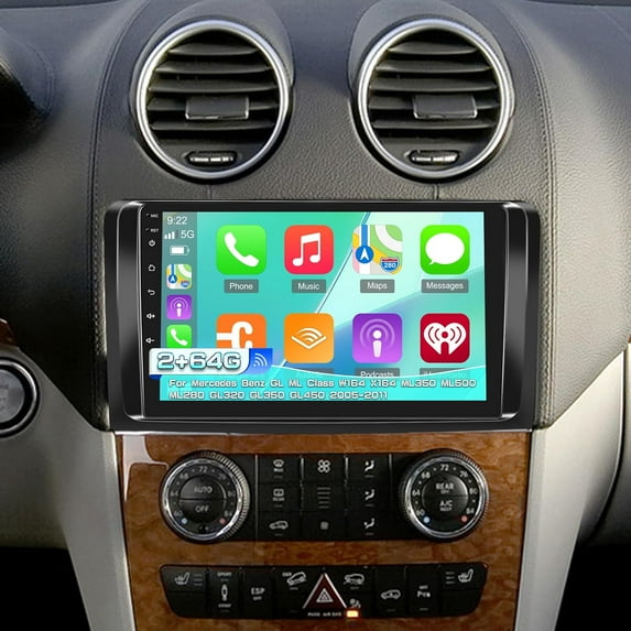 [2G+64G] Radio for Mercedes Benz W164 X164 ML350 ML500 ML280 GL320 ...
