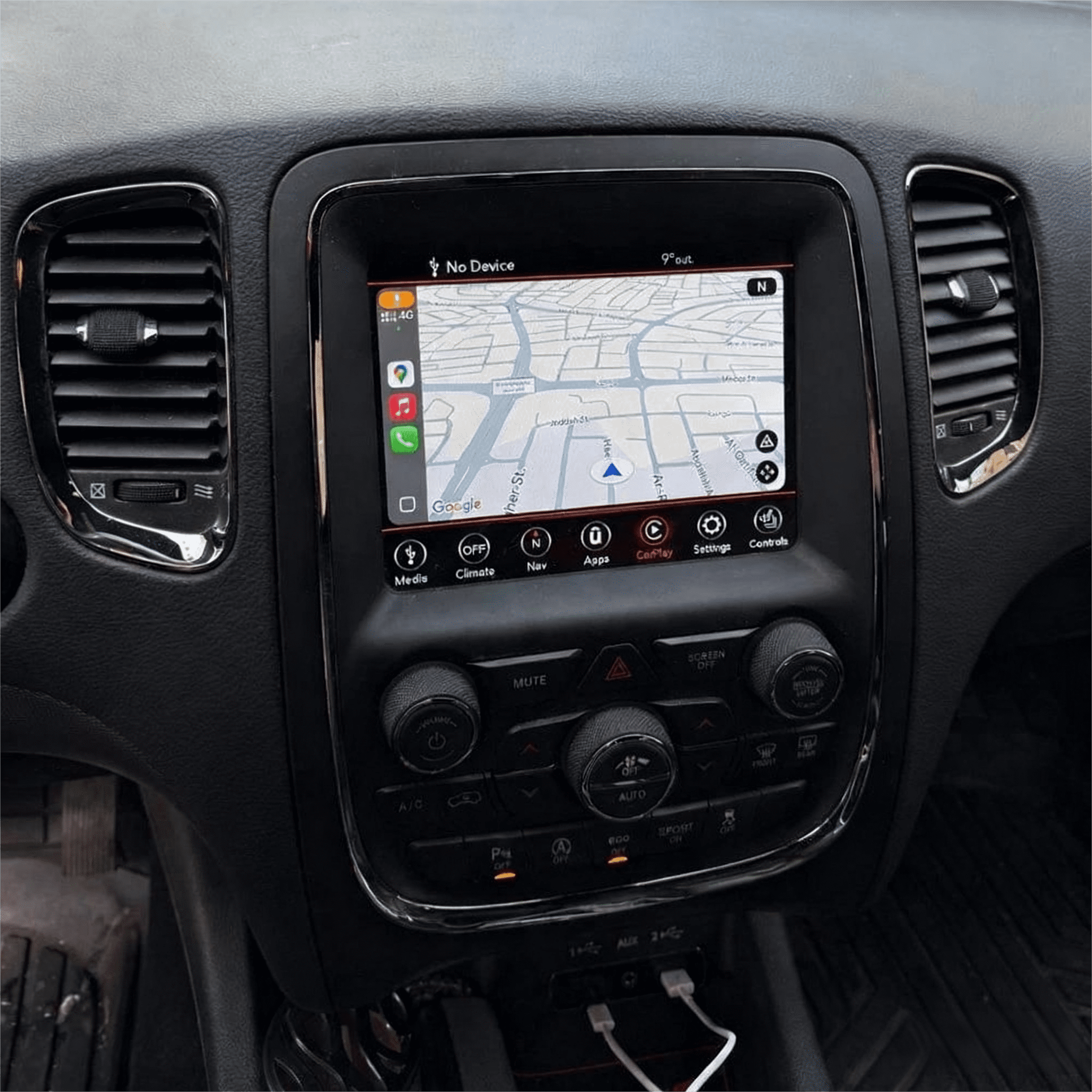 2GB+32GB Car Stereo GPS Navigation 8" Touchscreen For Dodge Durango ...