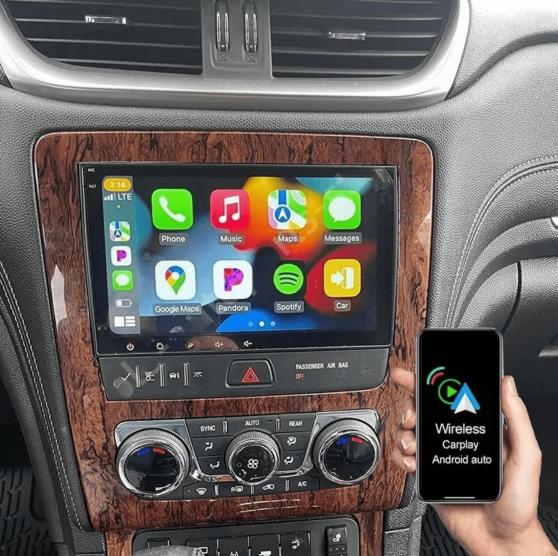 2GB+64GB Android 15 Car Stereo For Chevrolet Traverse 2008-2014, 8inch ...