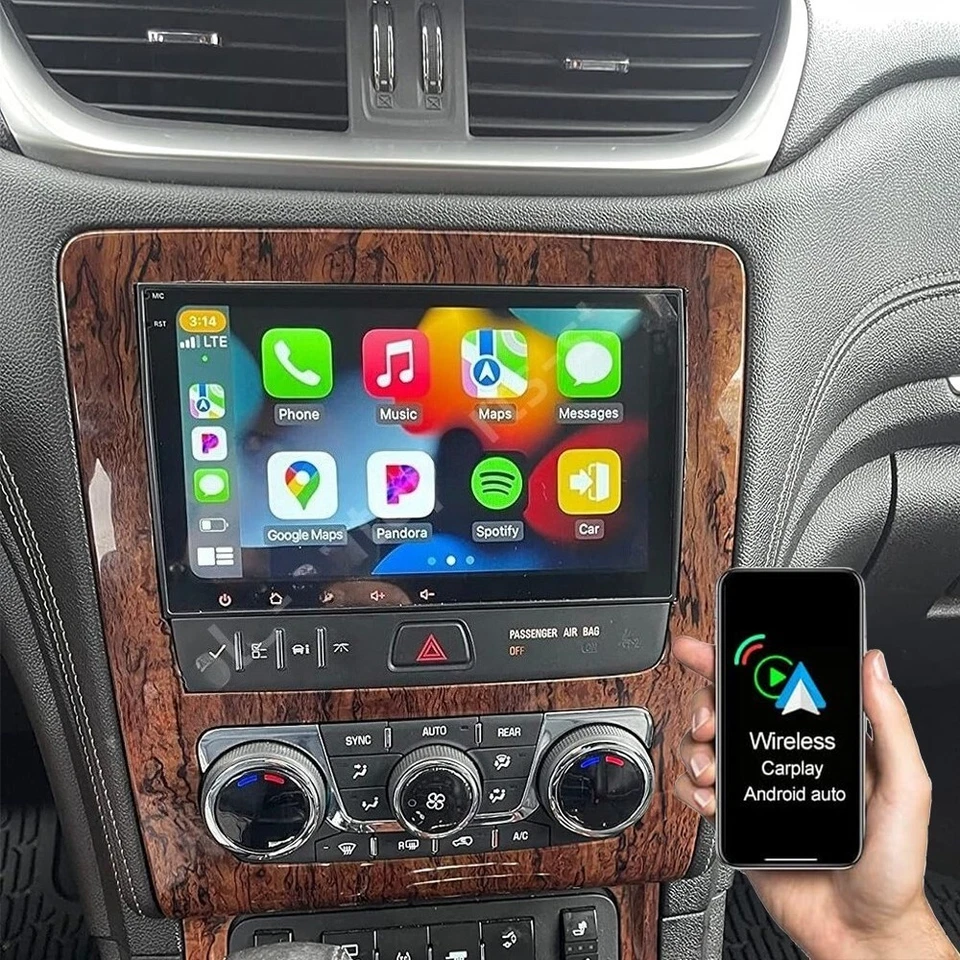 2GB+64GB Android 15 Car Stereo For Chevrolet Traverse 2008-2014, 8inch ...