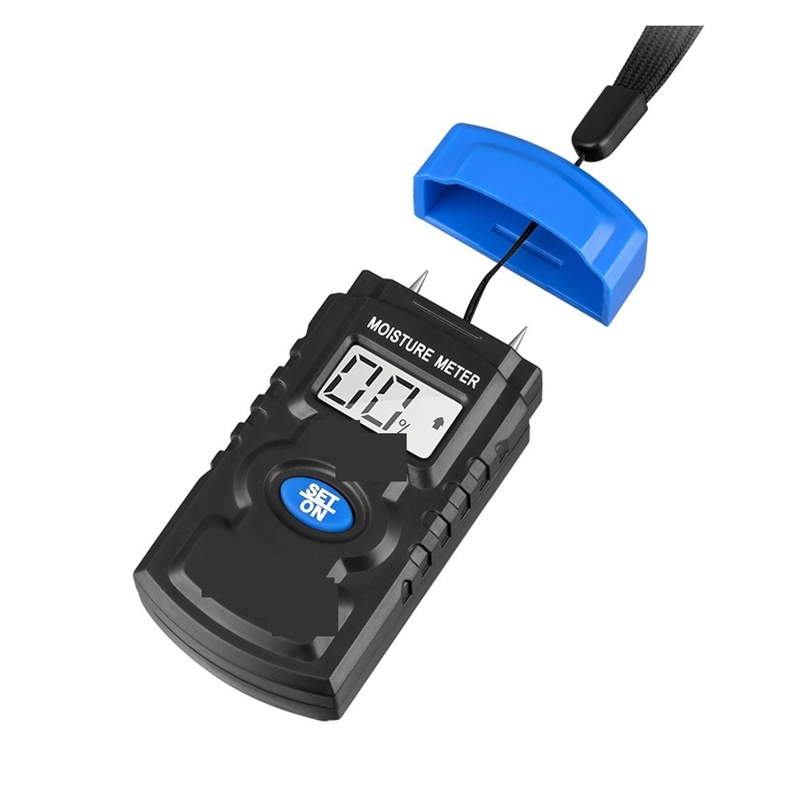 2GD Wood Moisture Meter Display Type Probe Measure ,Back Light Data ...