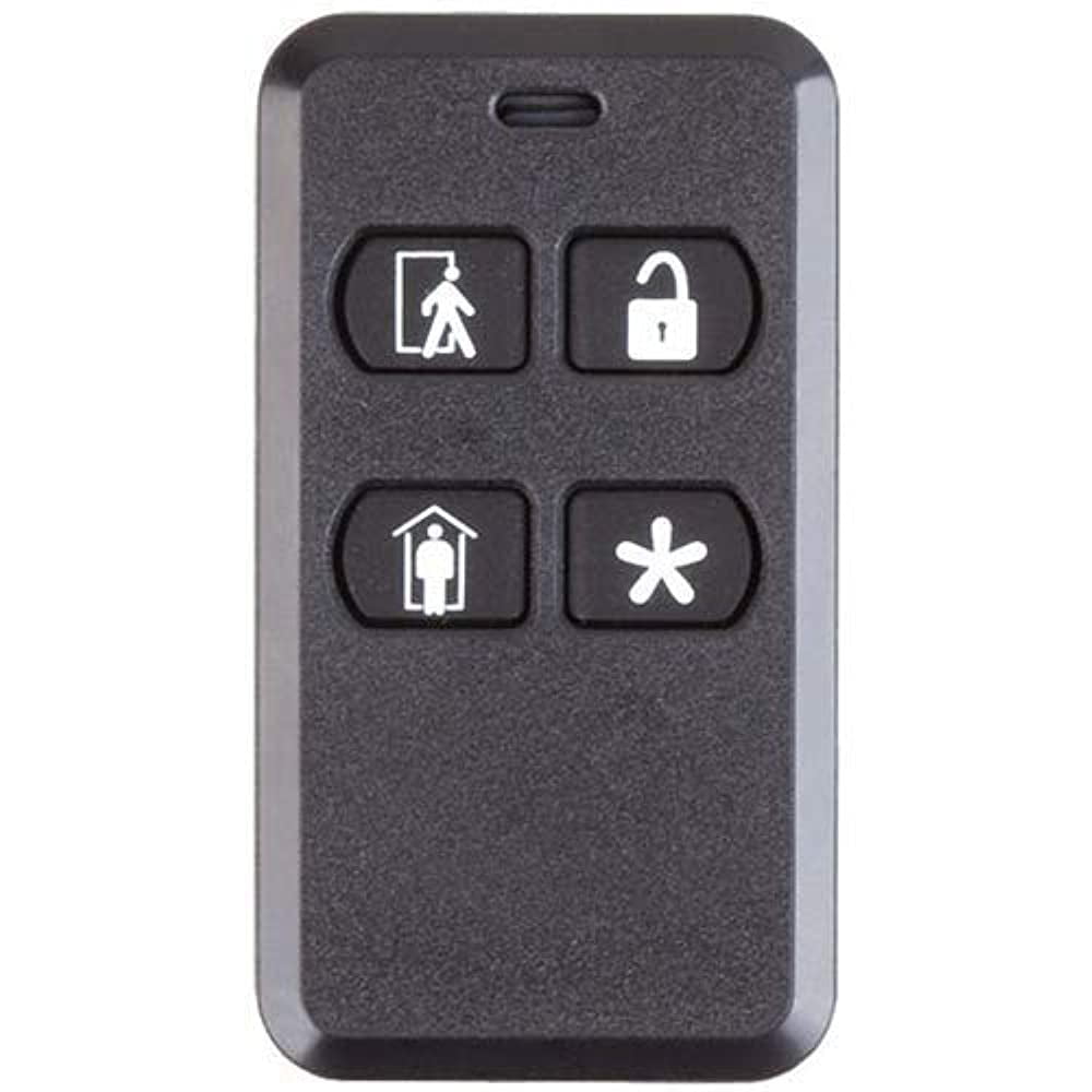 2GIG-KEY2E-345 Wireless eSeries Encrypted 4-Button Keyfob Remote ...