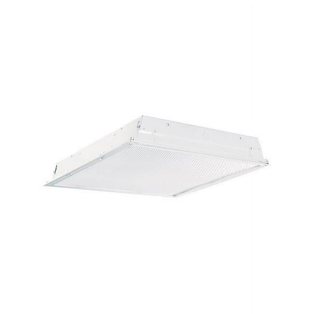 2GR8U6T8R 2 ft. Fluorescent Troffer Light 2 Lamp - Walmart.com