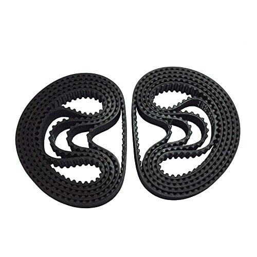 2GT Timing Belt 130-2GT-6 L=130mm W=6mm 65 Teeth in Closed Loop Machine ...