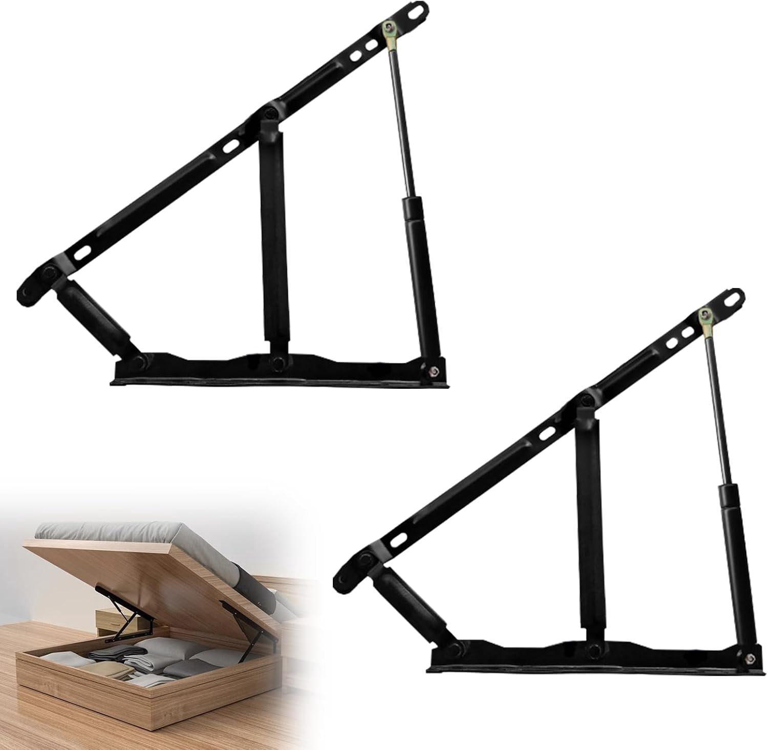 2Gas Lift, Gas Pressure Damper 900n/Pc Pneumatic Bed Lifting Mechanism ...