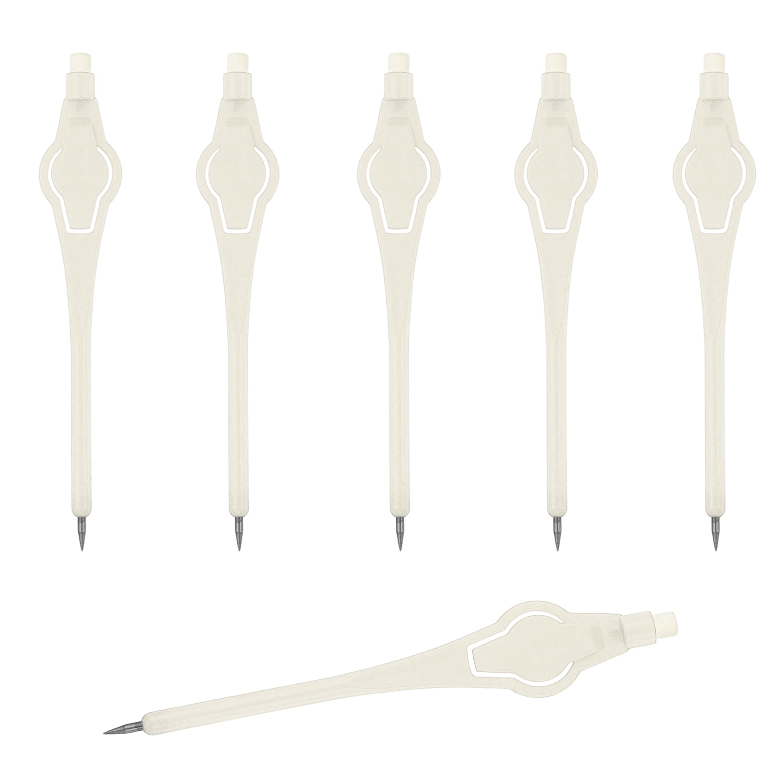 2H Pencils, 6 Pack Golf Scoring Pencils with Eraser Plastic Bulk for ...