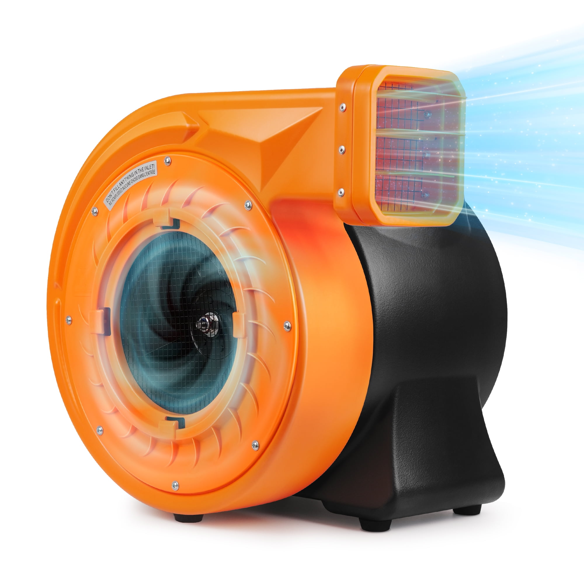 2HP 1500W Inflatabe Blower High Power Commercial Air Fan for Inflatable ...