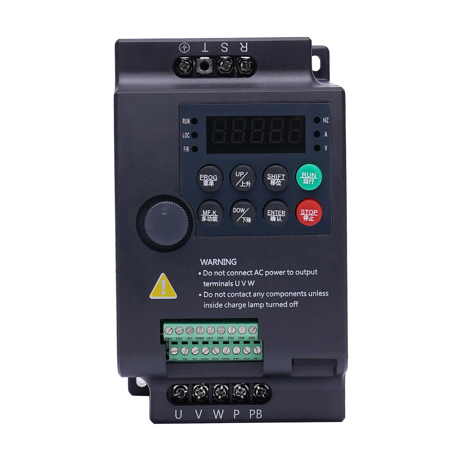 2HP 3Phase Motor Variable Frequency Drive VFD Speed Controller 220VAC 1.5KW 7A - Walmart.com