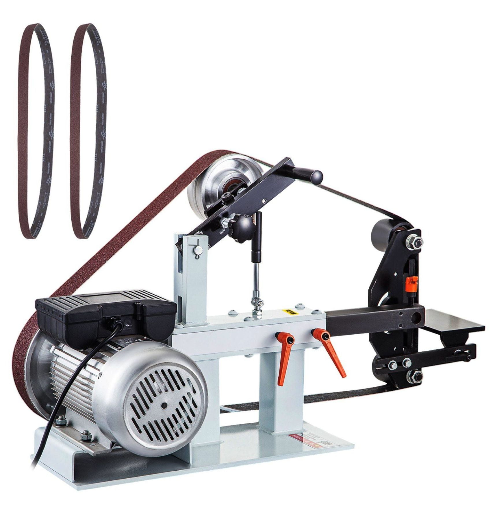 2HP Belt Grinder - Constant Speed 2x82 inch Belt Disc Sander - 110V ...