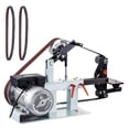2HP Belt Grinder - Constant Speed 2x82 inch Belt Disc Sander - 110V ...
