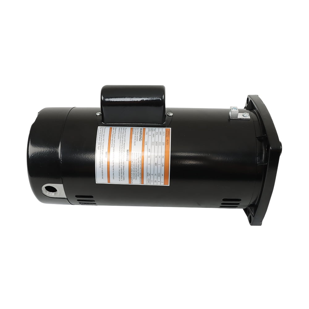 2HP Pool Pump Motor Inground Swimming Pool Pump USQ1202 Square Flange ...