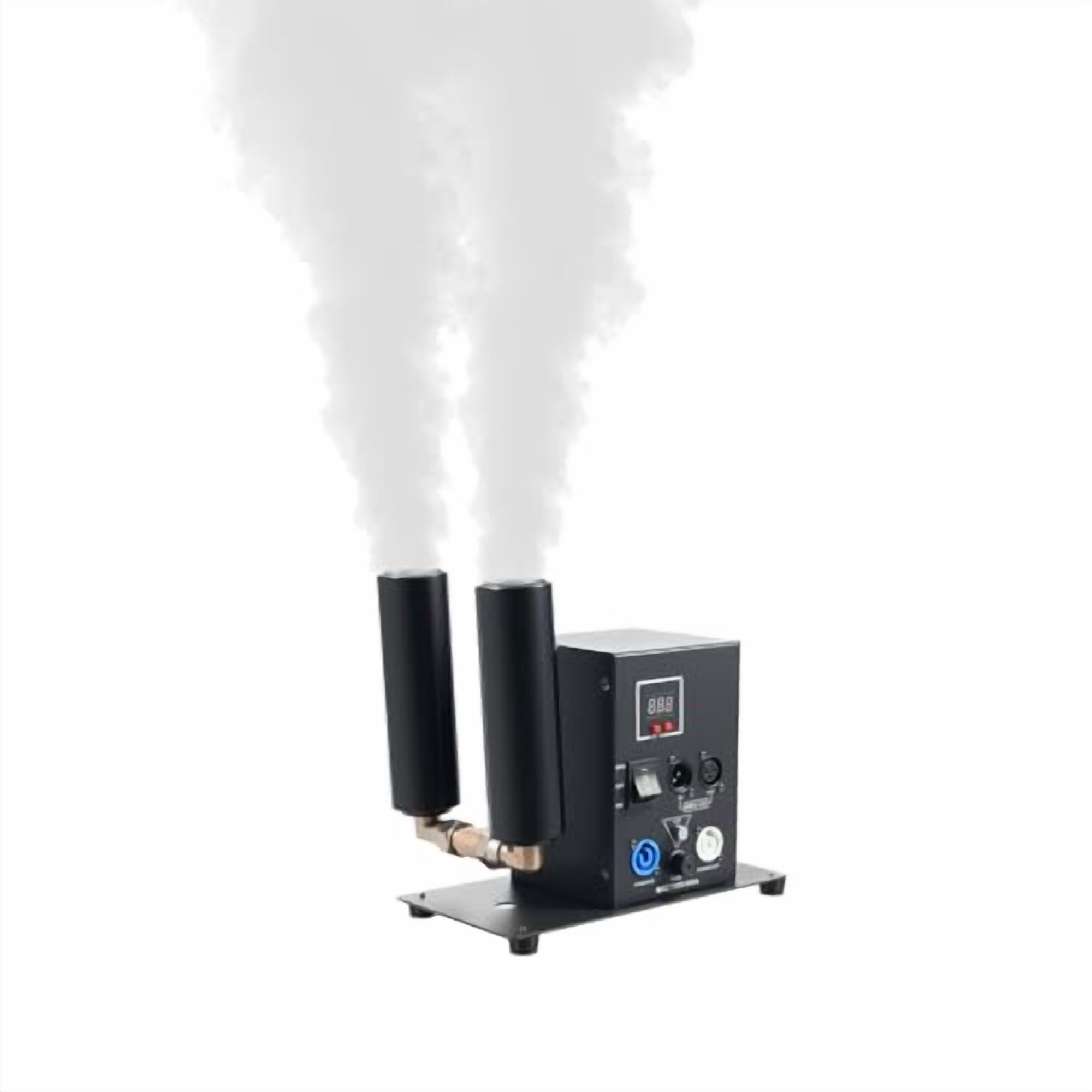 2Head CO2 Fog Machine, 150W Digital CO2 Jet Machine w/6m Hose ...