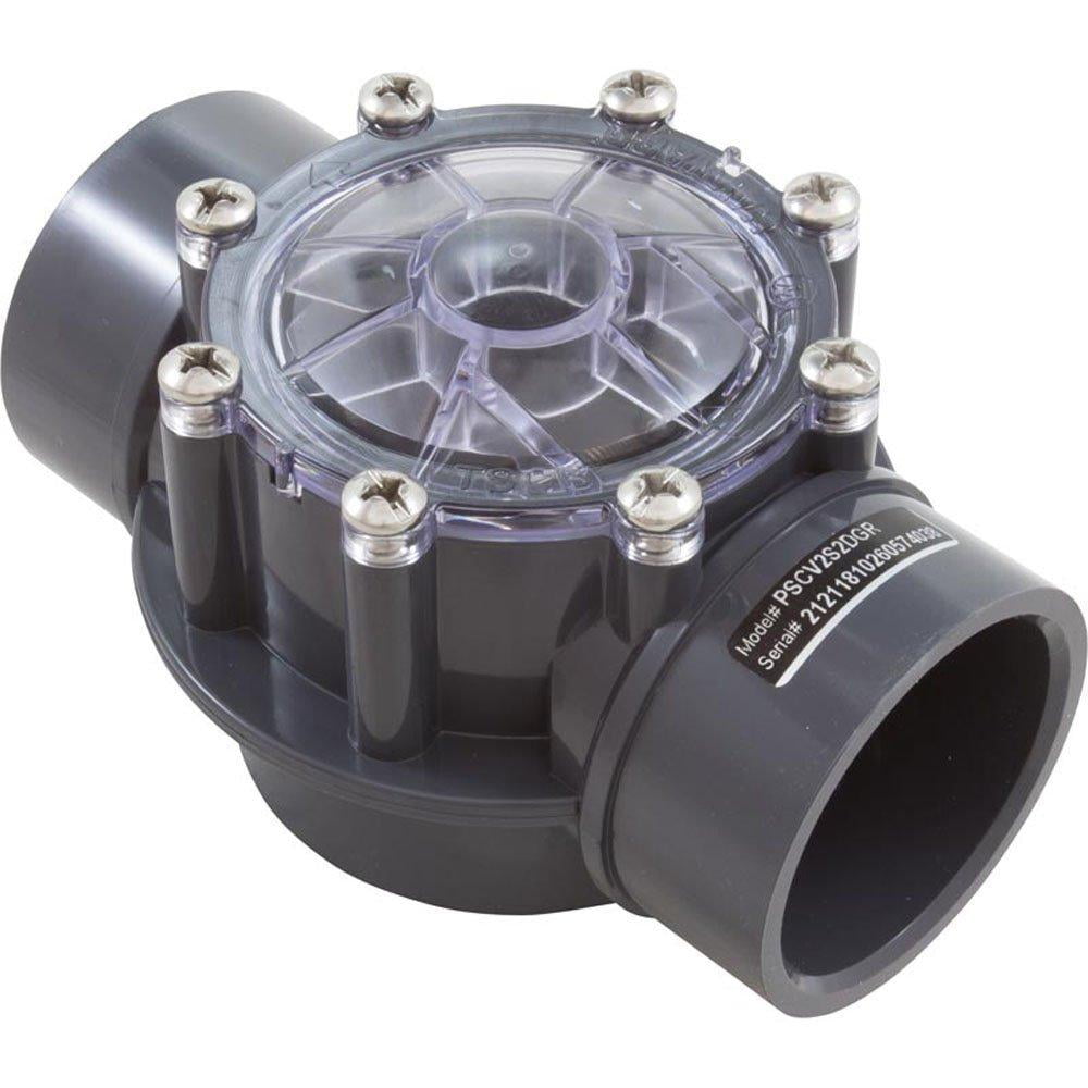 2.0" X 2.5" PVC CHECK VALVE | PSCV2S2DGR - Walmart.com