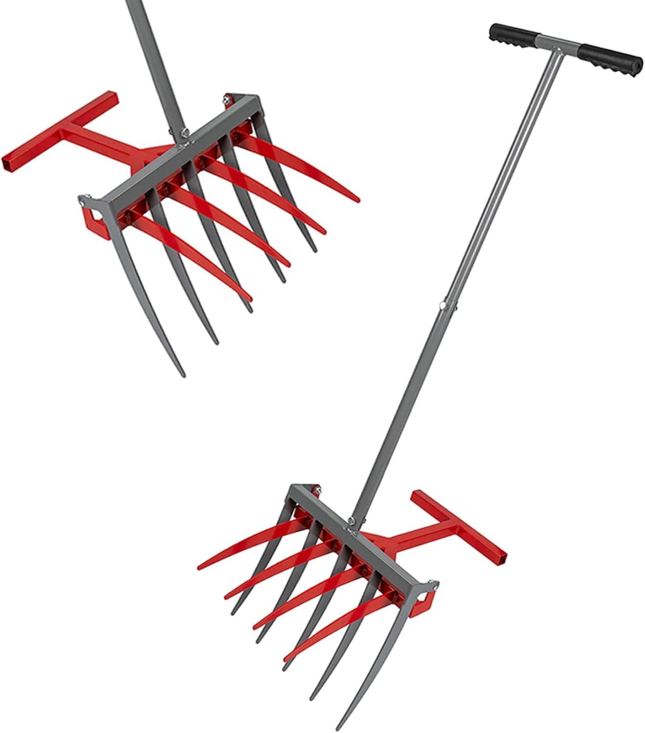 2IN1 Broad Fork Tool, Manual Hand Cultivator Tiller, Garden Twist with ...