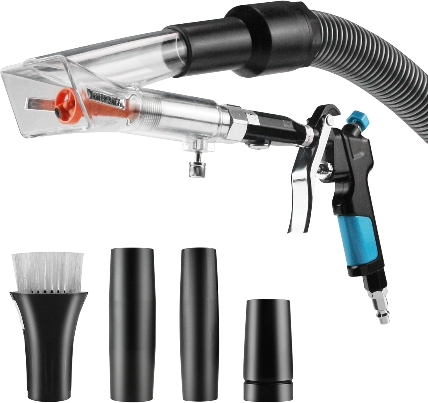2IN1 Car Interior Detailing Air Blo Gun & vacunm ith Adjustable Flo ...