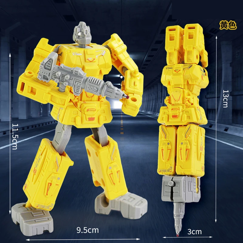 2IN1 Transformation Robot Rotary Joint Robot Deformation Pen Deformable ...