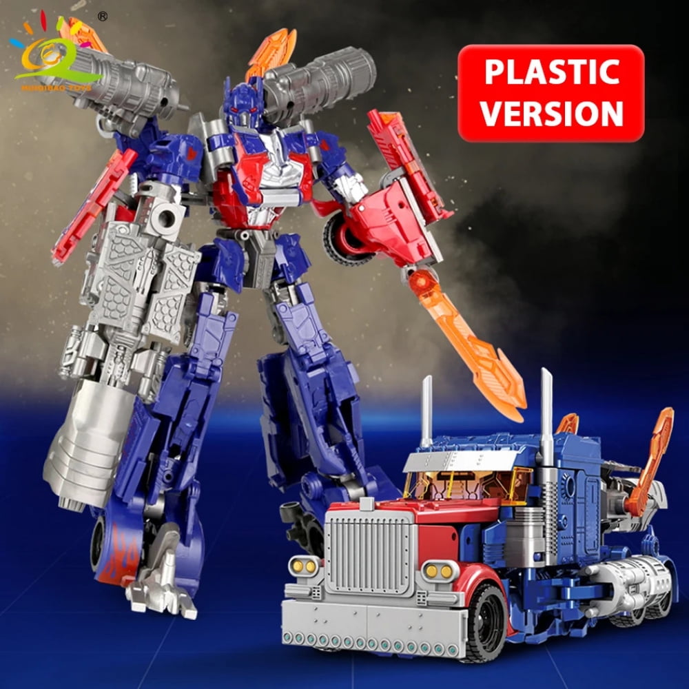 2IN1 Transformation Toys Robot Car Alloy Plastic Movie Anime Action ...