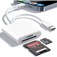 2IN2 SD Card Reader,USB C SD Card Reader for ,USB-C/L -Slot SD Card ...
