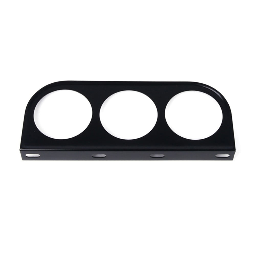 2INCH 52mm Car Meters Holder Black Gauge Bracket Three holes Instrument ...