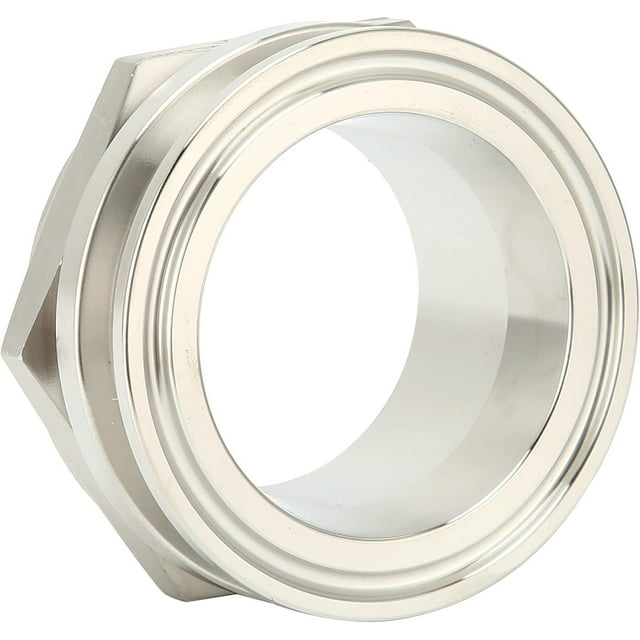 2In Weldless Bulkhead Fitting Stainless Steel For Tri Clamp Adapter Set ...