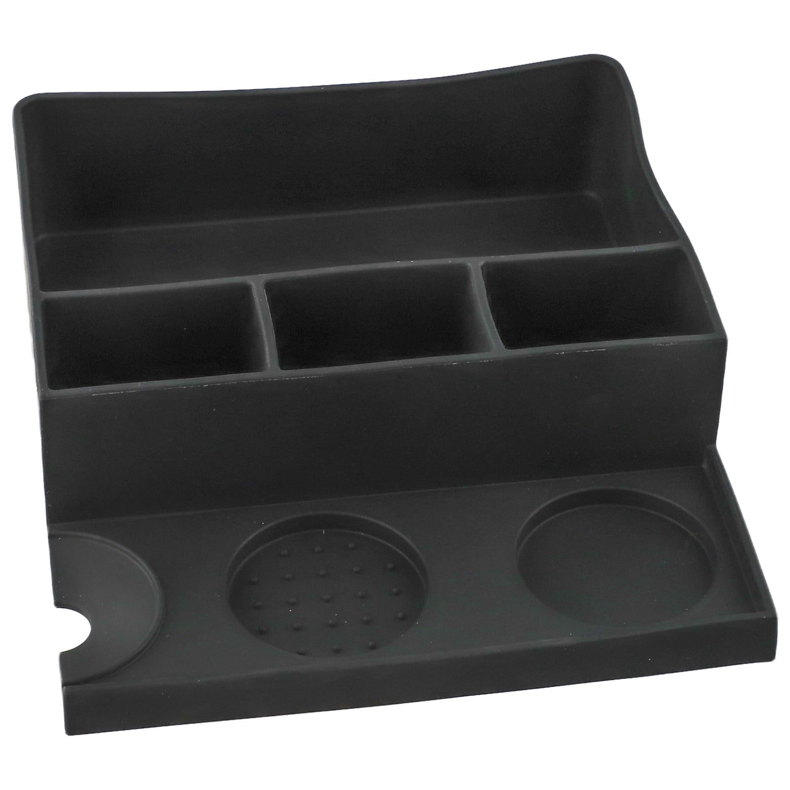 2In1 Silicone Coffee Tamp Mat Coffee Knock Box Anti-Slip Espresso ...