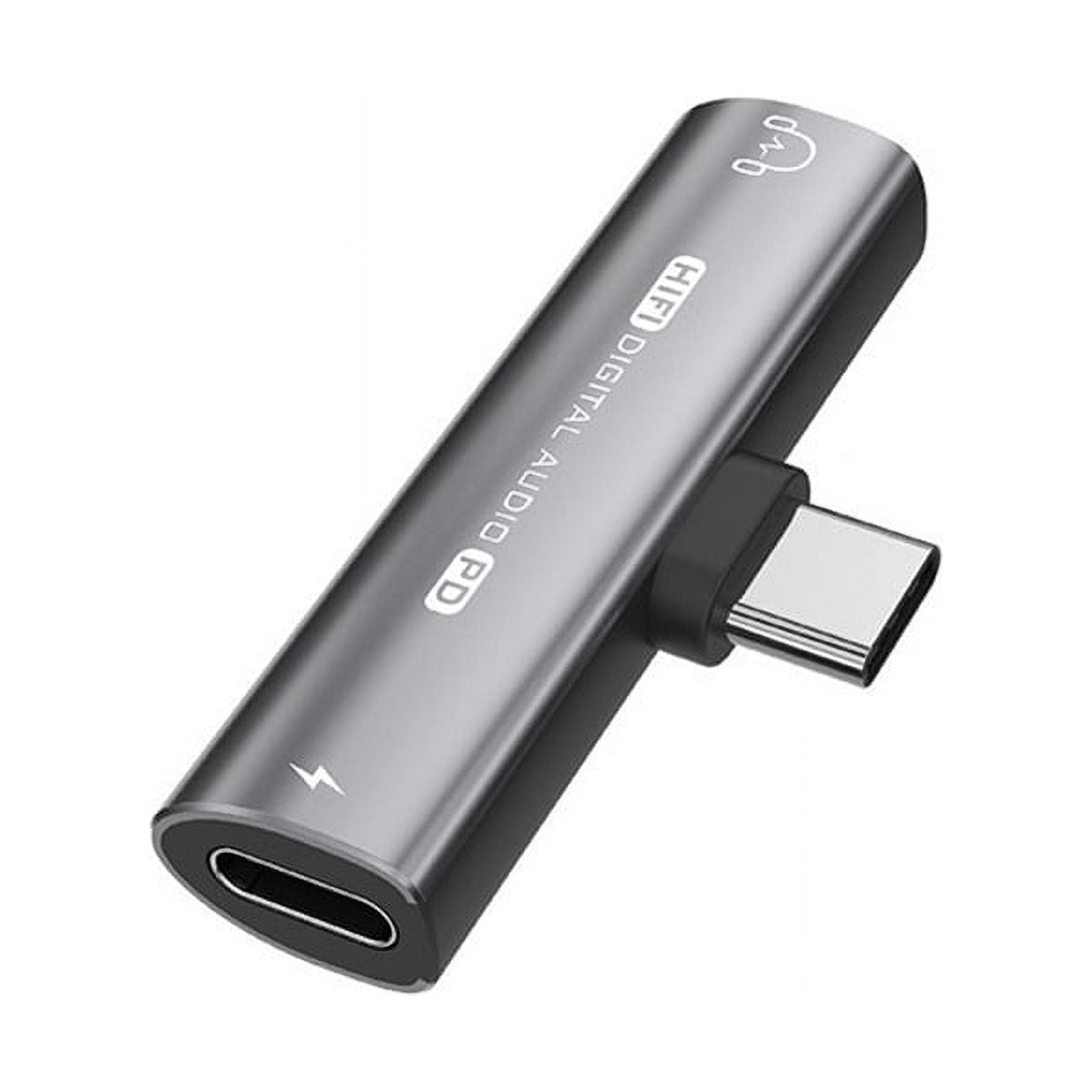 2In1 USB Type-C to 3.5mm Earphone Adapter PD60W Fast Charge Headphone ... 2In1 USB Type-C to 3.5mm Earphone Adapter PD60W Fast Charge Headphone ...