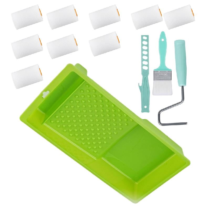 2Inch Drywall Texture Rollers 13 Pack with Frame for Professional ...