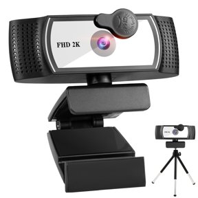 TOALLIN 2K Webcam with Windows Hello, Facial Recognition, Auto-Focus ...
