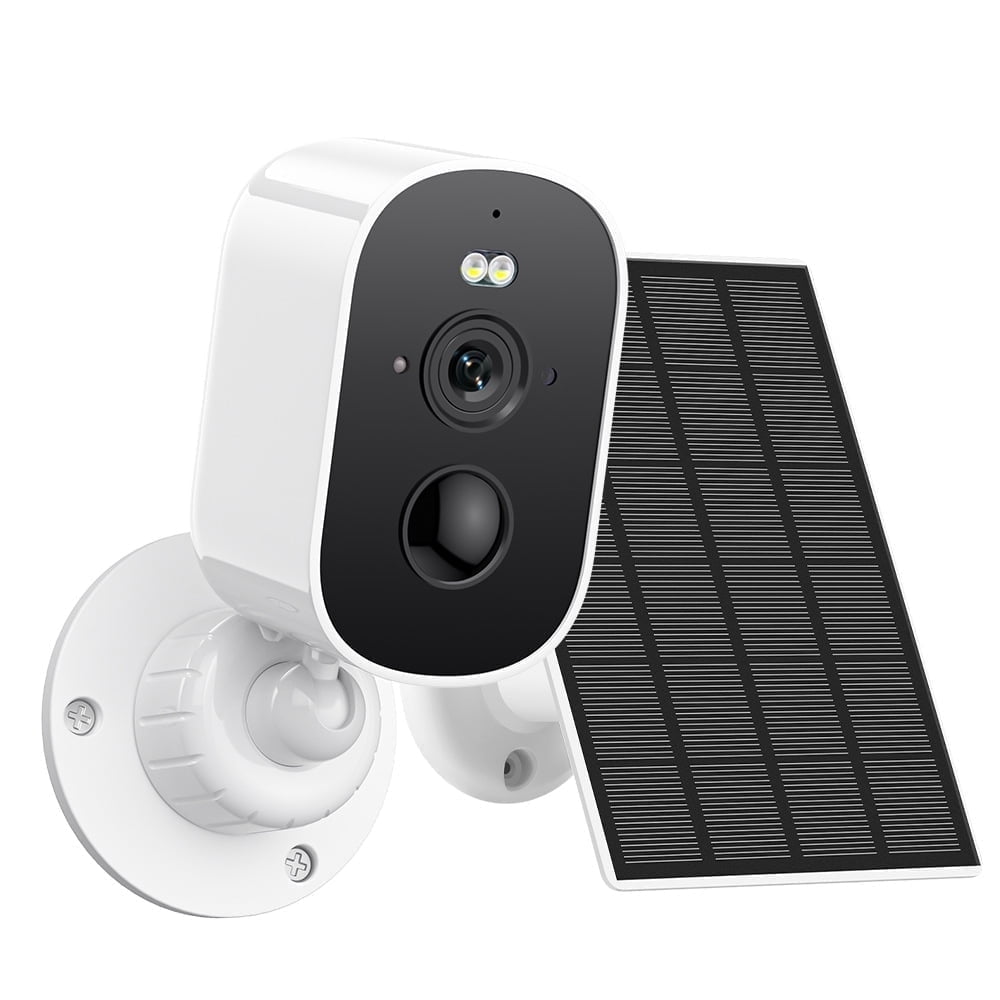 2K 4MP Security Cameras Wireless Outdoor, IP65 Waterproof Rechargeable ...