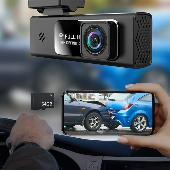 2K Dash Cam with WiFi under $5! Yrmaups Smart Dash Cam, 2K Ultra HD Car ...