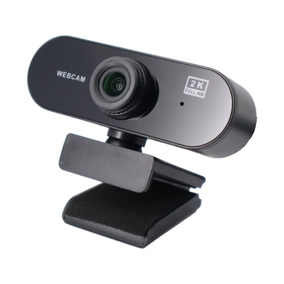 2K Full HD Webcam, 2560×1440 Computer Camera with Manual Focus & Plug ...