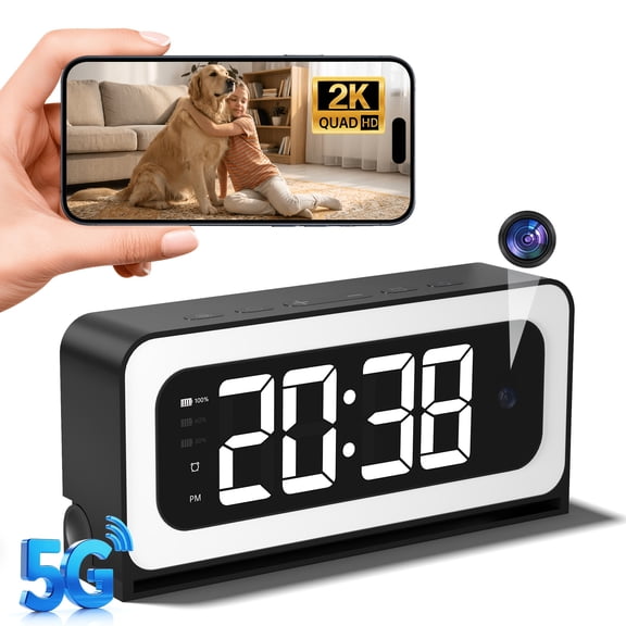 Nanny Camera Clocks