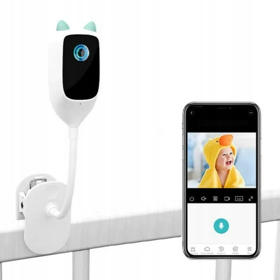 2K Home Intelligent Sensor Crying Alarm Baby Monitoring HD Monitor ...
