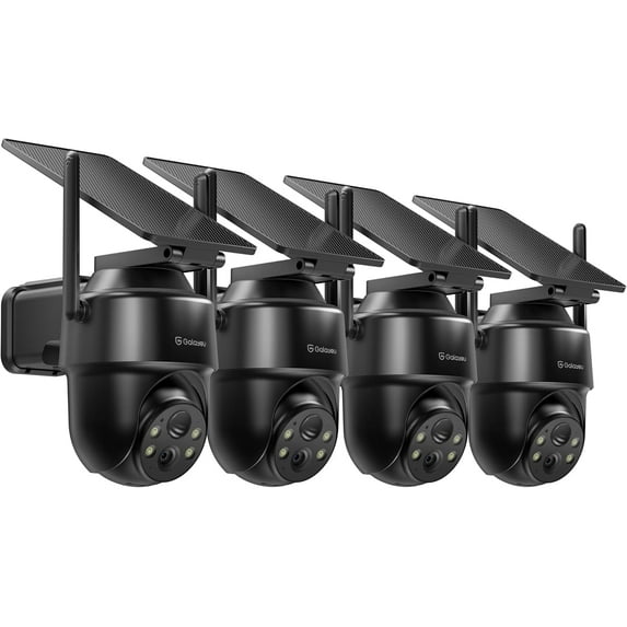 2K Security Cameras Wireless Outdoor-360° PTZ Cameras for Home Security ...