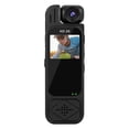 2K Wearable Body Cam, Infrared Night Vision Recorder, 180° Rotatable ...