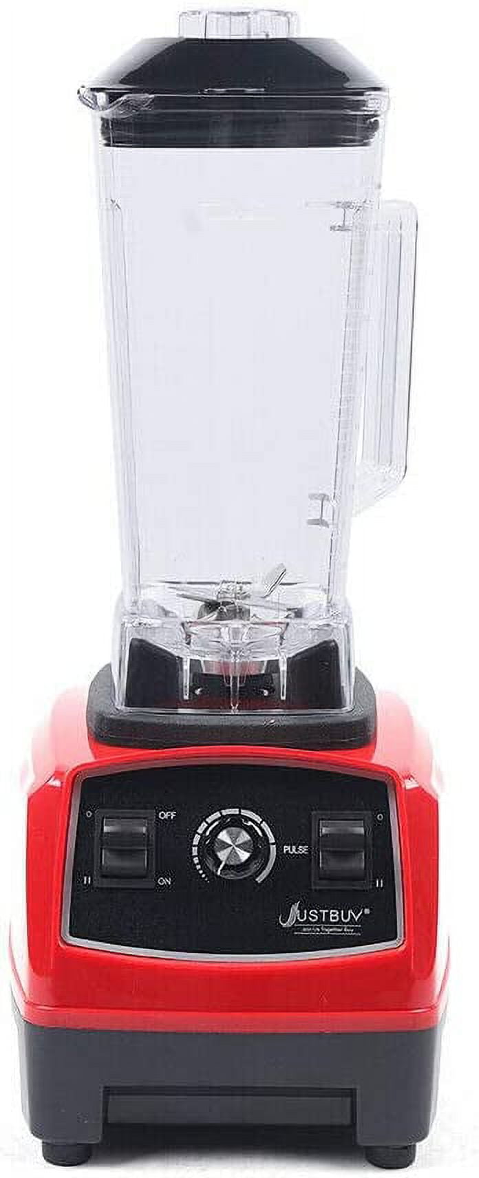 2L 2200W Professional Countertop Blender Heavy Duty Household Grade Blender Mixer with Food ...